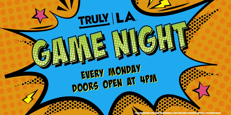 Game Night Truly La Truly Hard Seltzer Truly Hard Seltzer